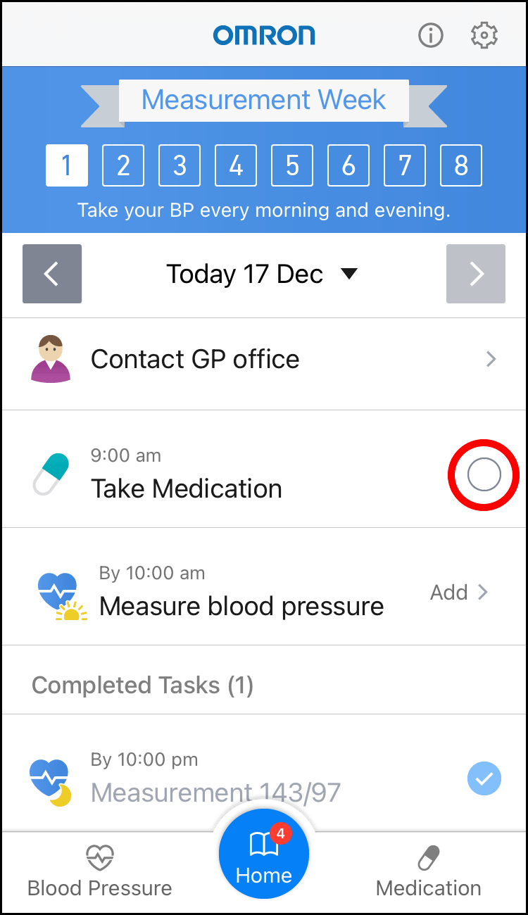 Take Medication Task