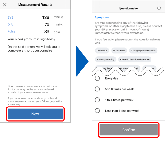 Measure Blood Pressure Task